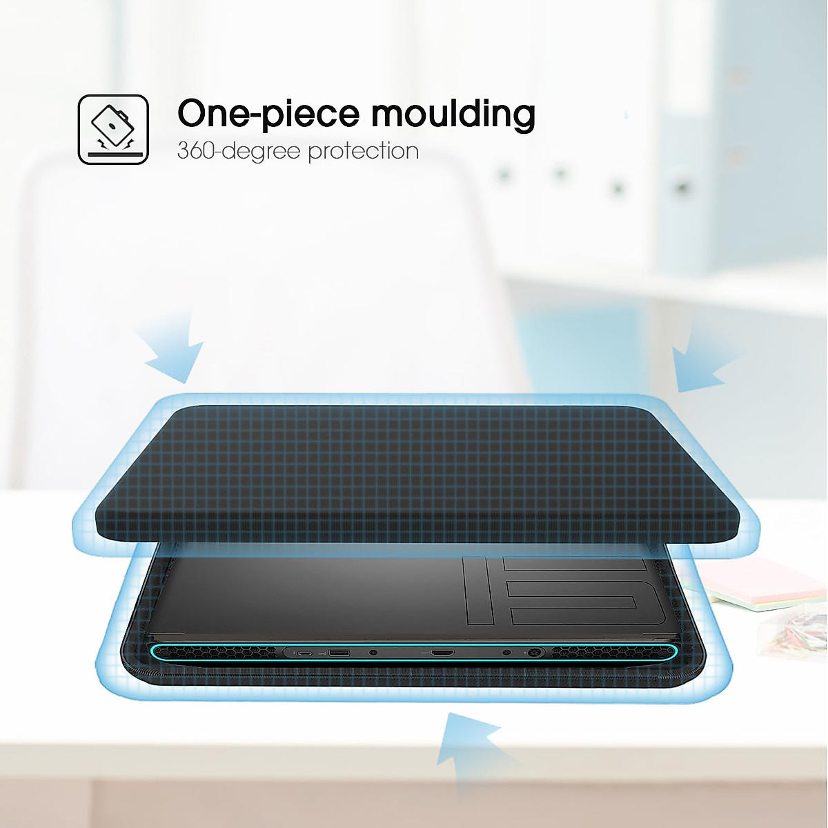 Smatree 15.6 inch Hard Alienware Sleeve Case Only for 15.6 Alienware M15 R7/R6/R5, Alienware M15 R7 15.6inch Laptop Sleeve(Not Fit for 15.6 Dell XPS and 17inch Alienware M17 R3 Laptop!)