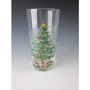 Nikko Glassware HAPPY HOLIDAYS Highball Glass(es) EXCELLENT
