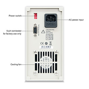 ITECH Variable DC Power Supply 60V/8A/180W Lab Bench Power Supply Adjustable with Memory Function CC & CV Coarse and Fine Adjustments IT6721