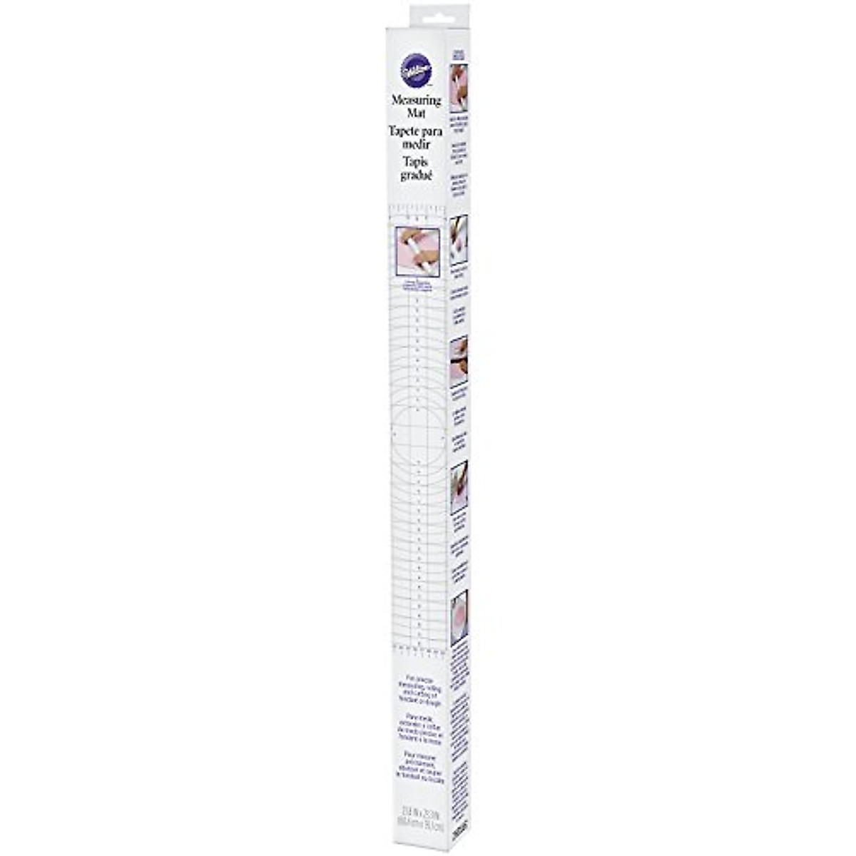 Wilton Measuring Mat, Polyester, White, 60.4 cm x 59.1 cm