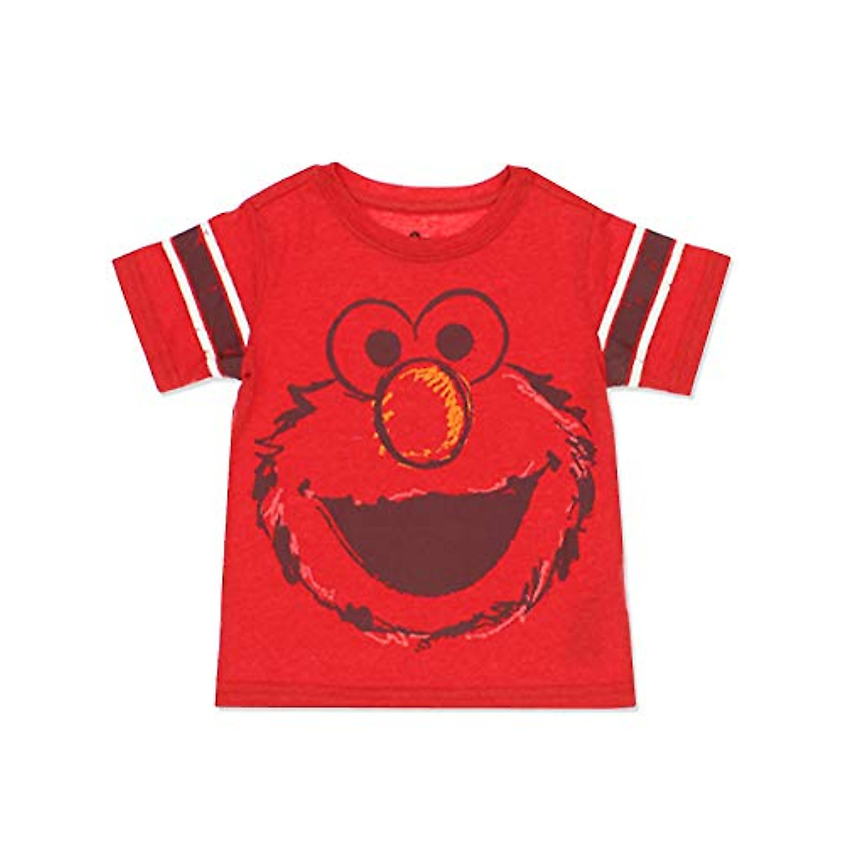 Sesame Street Elmo Boys’ T-Shirt for Infant and Toddler – Red
