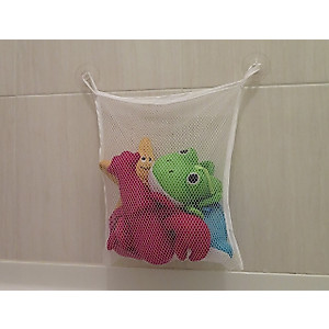 Little Additions Bath Toys for Toddlers 1-3, Baby Bath Toys with Bonus Mesh Bath Toy Storage Bag with Suctions for Easy Drying, Mold Free Bath Toys, Toddler Bath Toys Ocean Collection