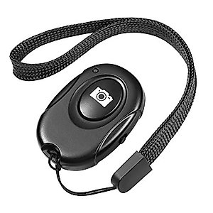 Bluetooth Remote Control for iPhone/Android,Camera Wireless Shutter Control, Create Amazing Photos and Videos Hands-Free - Works with Most Smartphones and Tablets