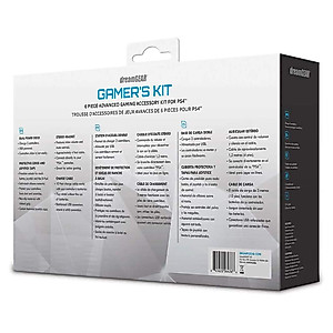 dreamGEAR 6 in 1 Game kit Black PS4