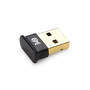 Cable Matters USB Bluetooth Adapter (USB to Bluetooth 4.0 Adapter) for Windows 10, 8.1, 8, 7, Vista, XP, Raspberry Pi in Black