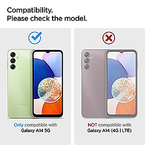 Spigen Rugged Armor Designed for Galaxy A14 5G Case (2023) - Matte Black