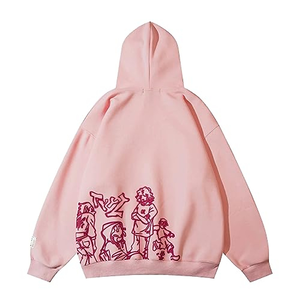 Aelfric Eden Mens Graphic Hoodies Y2k Hoodies Oversized Streetwear Hoodie Sweatshirt Casual Harajuku Hooded Pullover