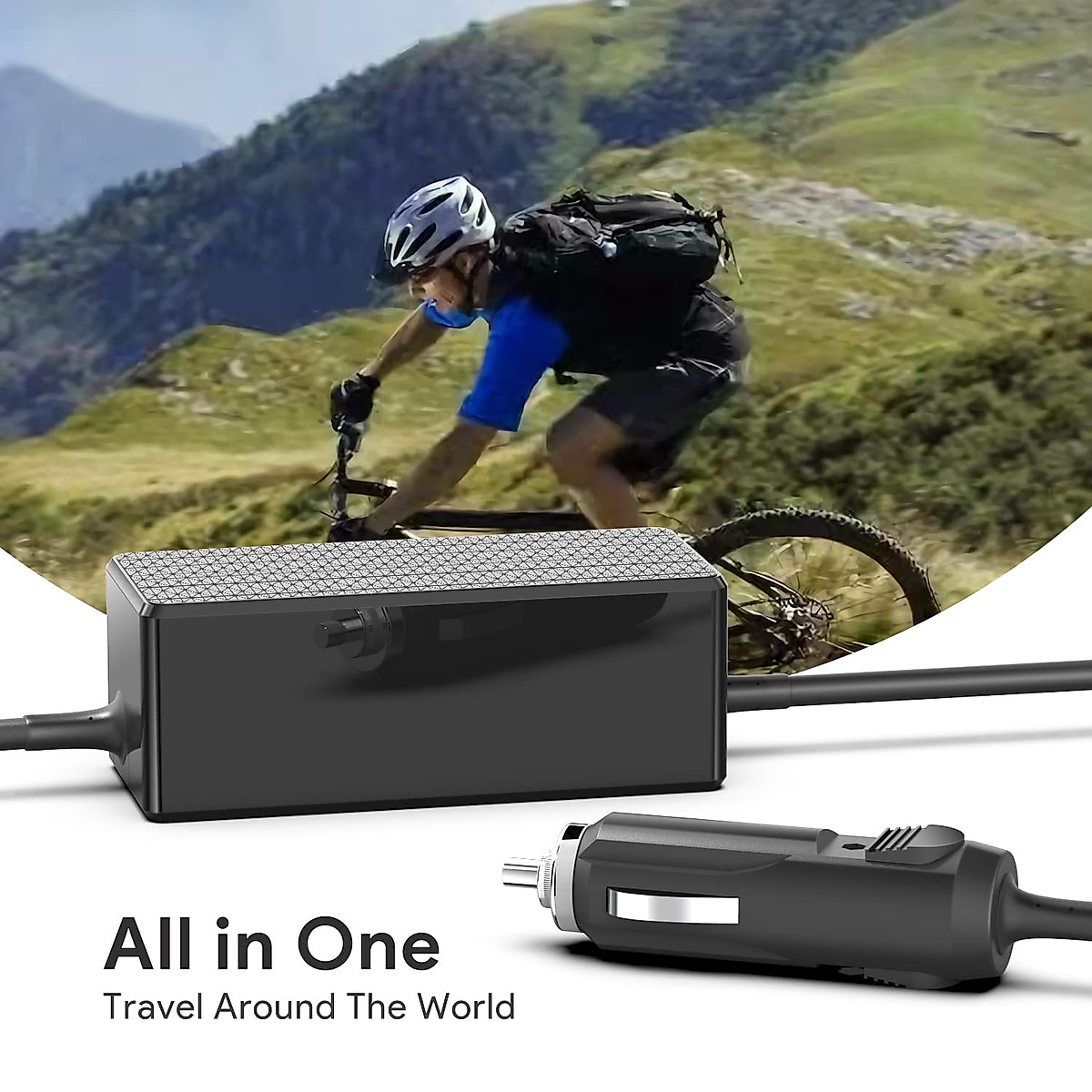 KFD 100W Universal Car Charger 12V-24V DC Adapter for Lenovo IBM HP Dell Acer Asus MSI Toshiba LG Sony Samsung Laptop Sony LG Soundbar AOC MSI Monitor TV JBL Bose Speaker Power Station Power Supply