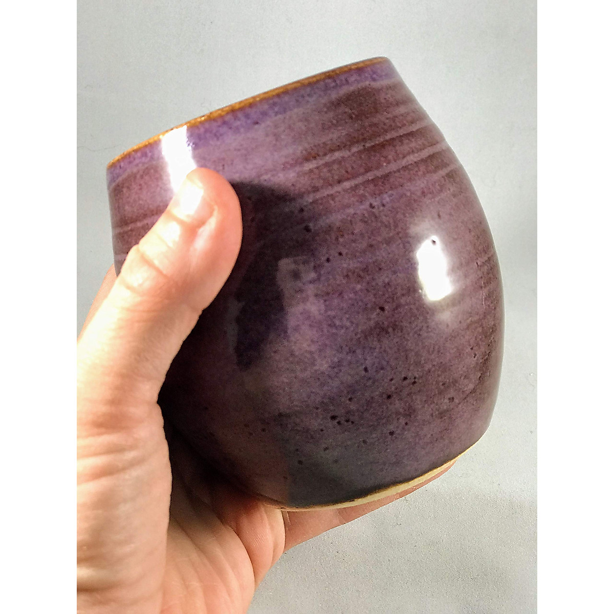 Wine Cup, Wine Glass, in Merlot Purple