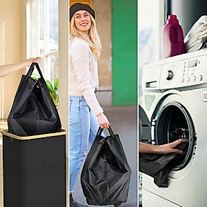 Szzydng 26 Gallon Recycling Bin for Kitchen, Indoor Recycling Bins with Lid, 100L Large Recycle Bin with Reusable Inner Bag Bottle Can Glass Waste Plastice(Black)