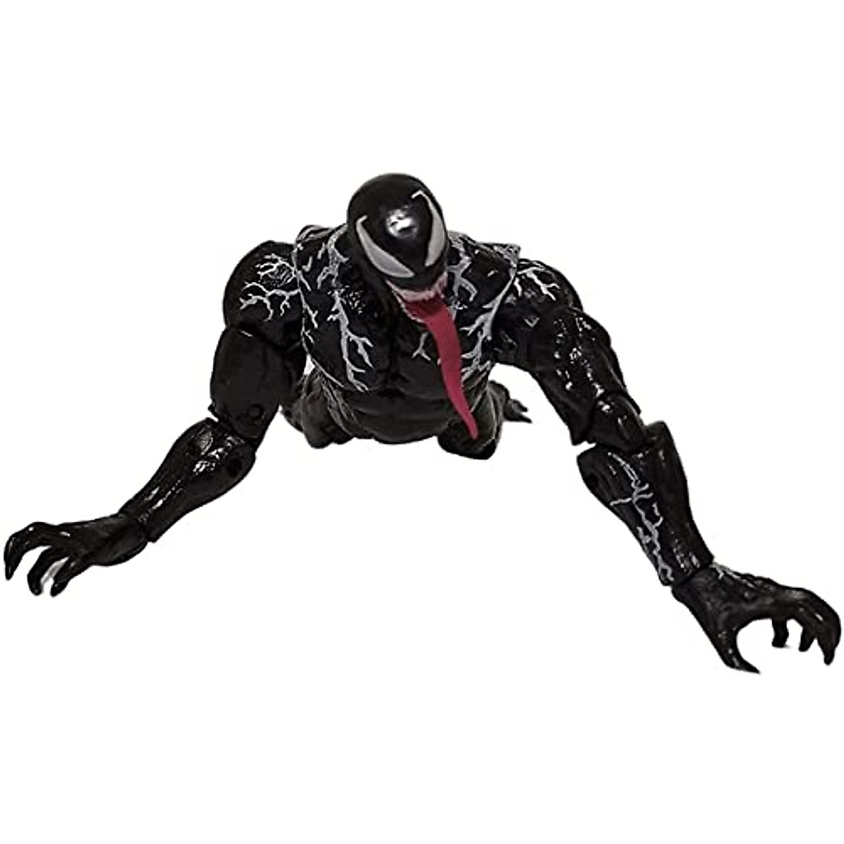EROCK Venom Legends Series - Venom Action Figure, Venom Toys, Venom Figure, Venom Carnage Action Figure Toy, 7-inches PVC Anime Figure Movable Model Toys Gift for Chritsmas Newyear Birthday (Venom B)
