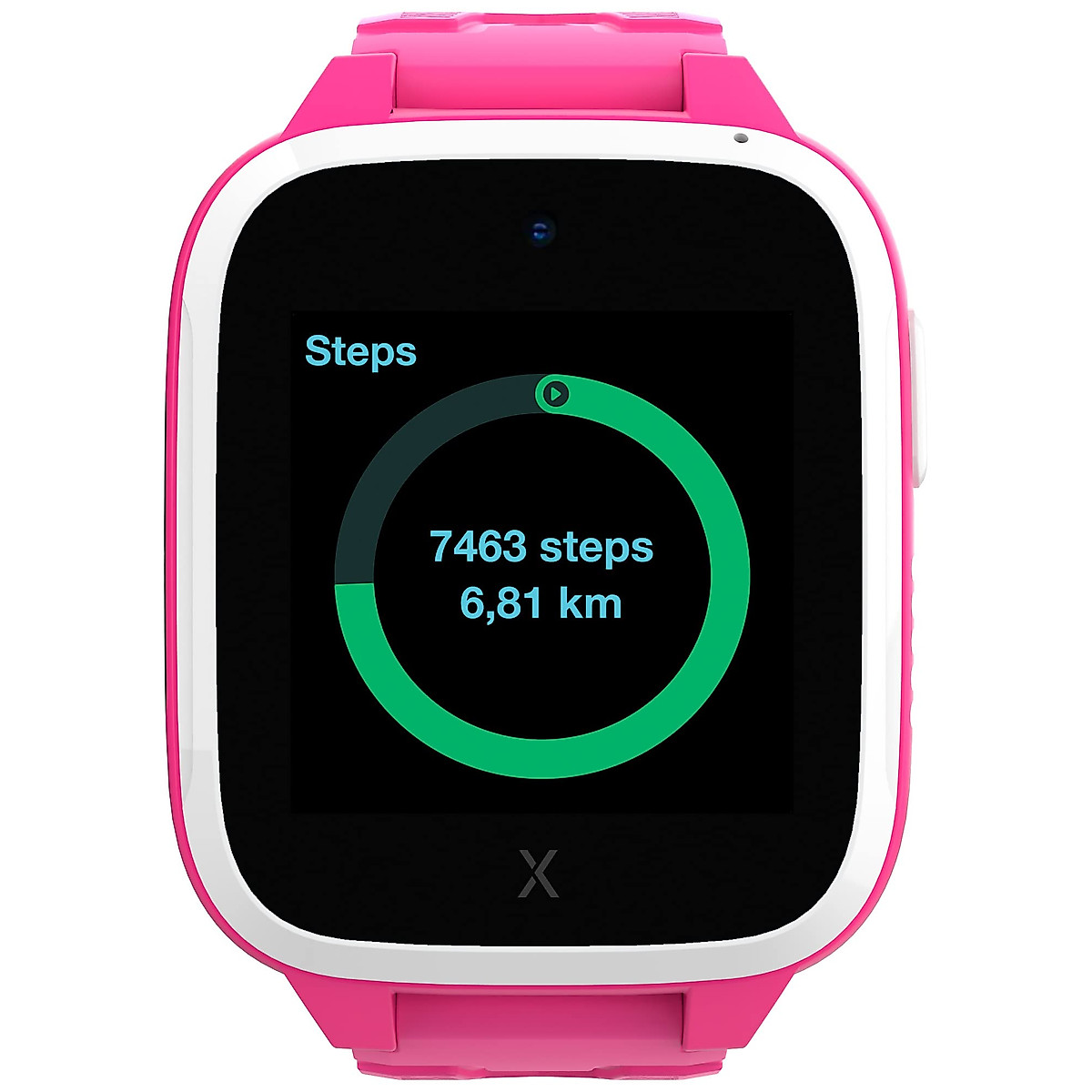 XPLORA XGO 3 - Watch Phone for Children (4G) - Calls, Messages, Kids School Mode, SOS Function, GPS Location, Camera and Pedometer – (Subscription Required) (Pink)