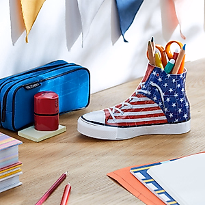 Ravensburger Sneaker American Style - 112 Piece 3D Jigsaw Puzzle | Precision Fit for Kids and Adults | Easy Click Technology | Durable Display Piece | Over 130 Years of Quality