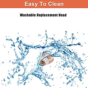 Eyebrow Hair Remover Replacement Heads Compatible for Finishing Flawless Facial Hair Removal Tool for Women Smooth, with Cleaning Brush, Rose Gold (RoseGold-4pcs)