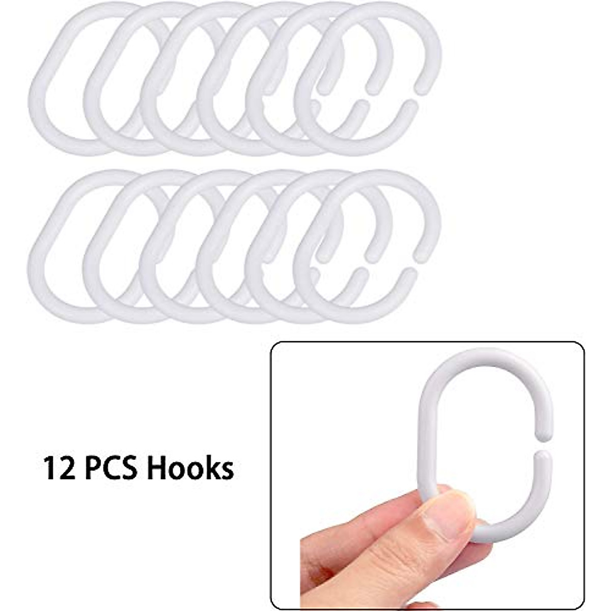 African American Men and Women Shower Curtain Sets, 4PCS Set for Bathroom Decor-1 HD Pattern Printing Shower Curtain & 3 Non-Slip Toilet Rugs and Lid Cover (Red)