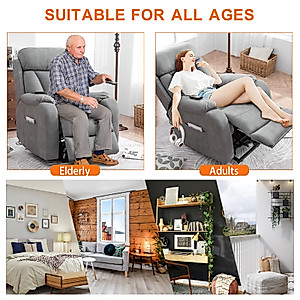 cinkehome Power Lift Recliners Chair for Elderly, Small Electric Power Recliner Chair for Seniors with Remote, Power Recliners on Clearance, Lift Chairs Indoor