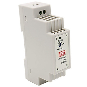 MeanWell DR-15-12 15W 12V 1.25A Din-Rail Power Supply 100-240VAC-DC12V