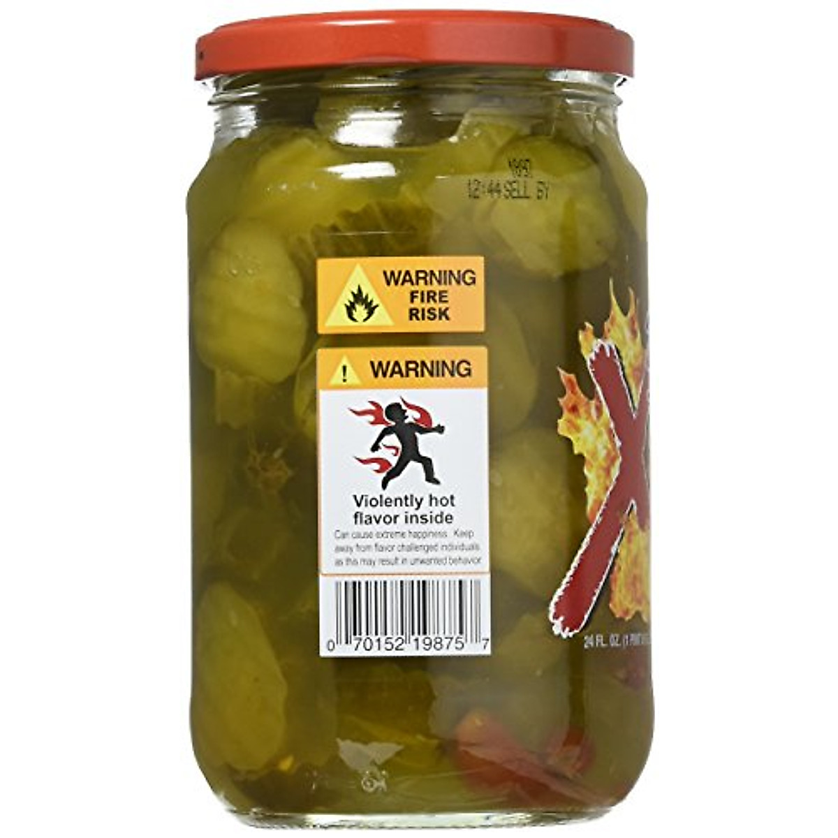 Best Maid Xtreme Hot Pickle Bitez 24oz Jar (Pack of 2)