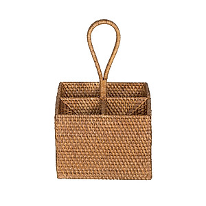 KOUBOO Laguna Bottle Caddy, Honey Brown