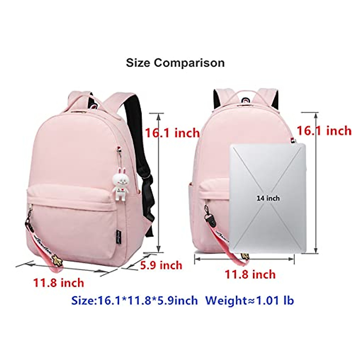 Casual Five Nights at Freddy's Graphic Bookbag Teens Durable Daypack-Novelty Travel Rucksack for Youth