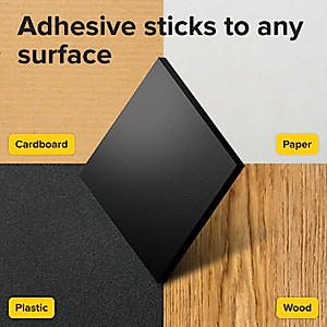 Magnetic Squares - Self Adhesive Magnetic Squares (Each 4/5" x 4/5") - Flexible Sticky Magnets - Peel & Stick Magnetic Sheets - Tape is Alternative to Magnetic Stickers, Magnetic Strip and Roll