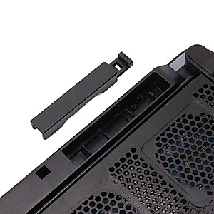 Laptop Cooling Pad 12" 17.3" Laptop Cooler Cooling Pad with 6 Quiet Led Fans, Dual USB Ports, Portable Ultra Slim USB Powered 7 Heights Adjustable Laptop Stand for Gaming Laptop