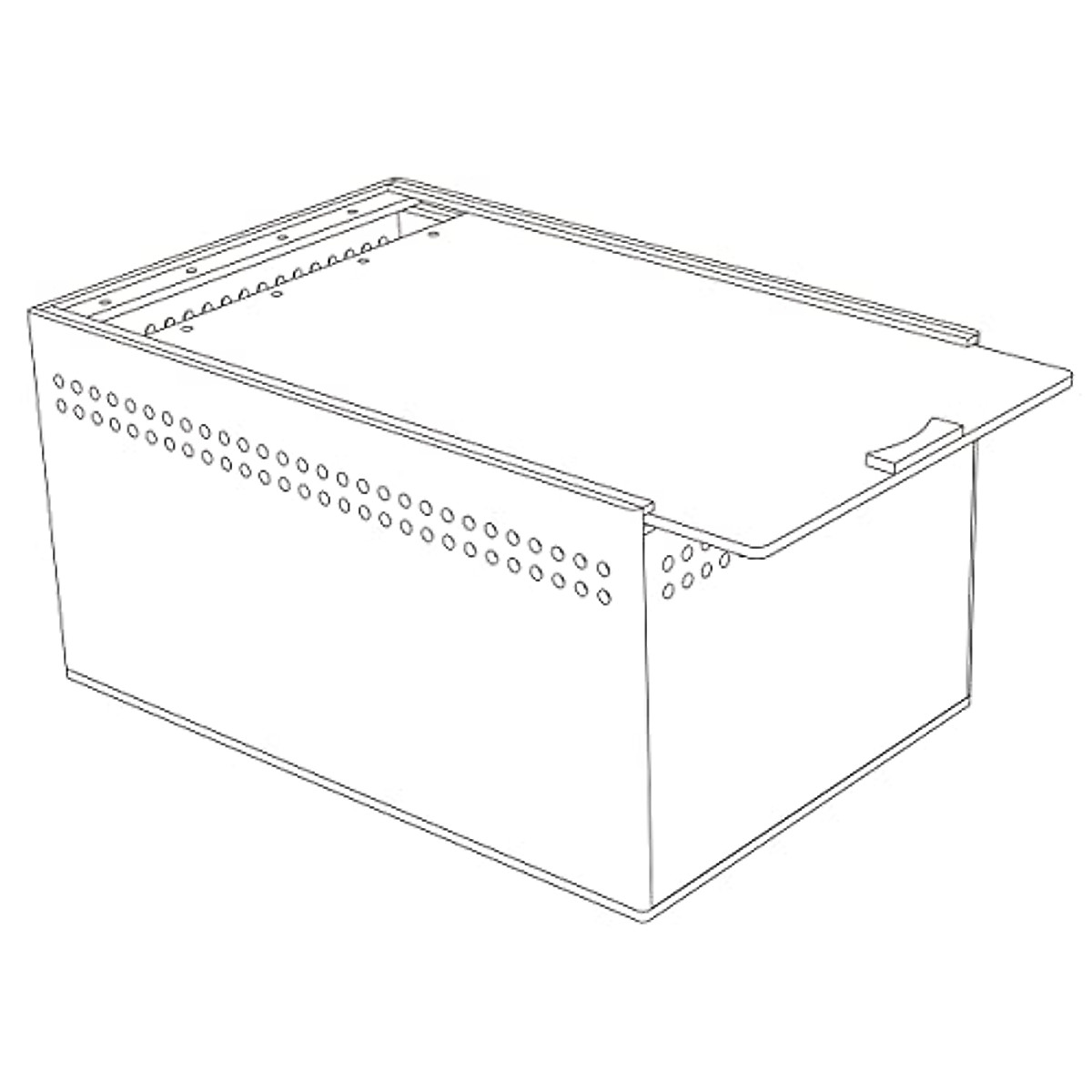 Magnetic Acrylic Reptile terrariums Transparent Enclosure Feeding Supplies Reptile Box,Amphibians pet breeding Vivarium Tank for Turtle,Spiders,Frogs,Geckos,Mantis,Snakes,Scorpions,etc (Large)