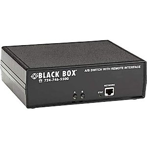 Black Box Network Services Black Box Network Services Sw1041a Cat6 A/B Switch Latching Ethernet, Rs232