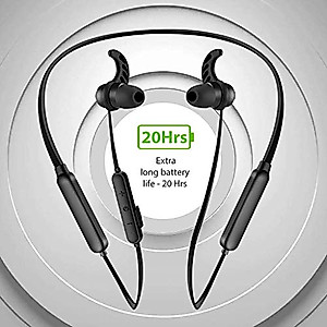 Avantree NB16 & HS910, Bundle Bluetooth Neckband Headphones Earbuds for TV PC, No Delay, 20 Hrs Playtime & Neckband Headphone Holder Stand on Desk