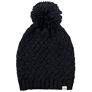 Rip Curl Surf Gypsy Pom-Pom Beanie Black One Size