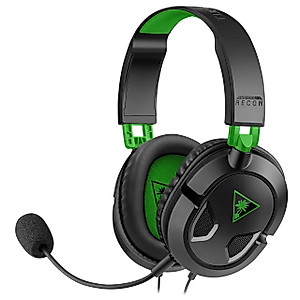 Turtle Beach Recon 50 Xbox Gaming Headset for Xbox Series X/ S, Xbox One, PS5, PS4, PlayStation, Nintendo Switch, Mobile & PC with 3.5mm - Removable Mic, 40mm Speakers - Black