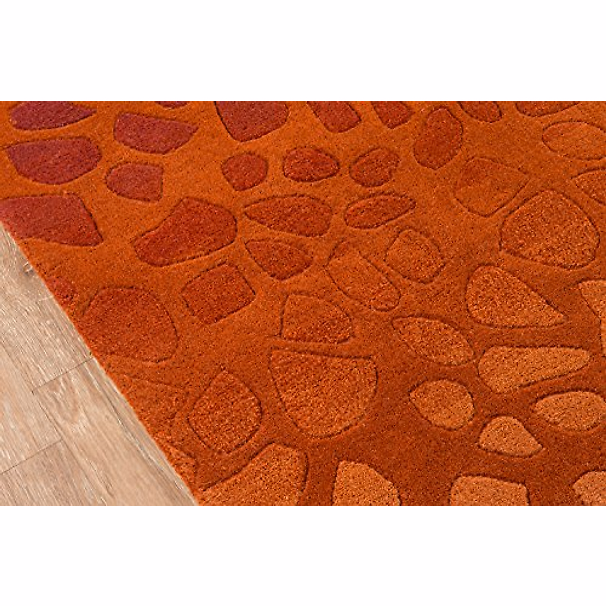 Momeni Rugs Delhi Collection Area Rug, 5' x 8', Paprika