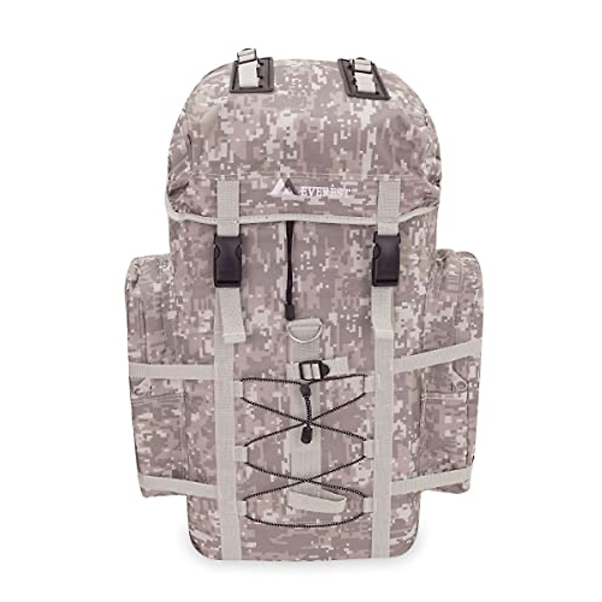Everest Digital Camo Hiking Backpack, Digital Camouflage, One Size
