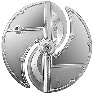 VEVOR Electric Food Slicer, 10In Manual Vegetable Fruit Slicer, 0-0.4 In Adjustable Thickness Fruit Slicer Machine with Removable Stainless Steel Blade, Non-Slip Feet Commercial Food Slicer, Silver