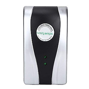 Qioni Electric Power Saver Device, 90V-250V 30KW Intelligent Electricity Saving Box, Energy Electricity Saving Power Box for Household Office, Work Continuously & Stabilize Voltage
