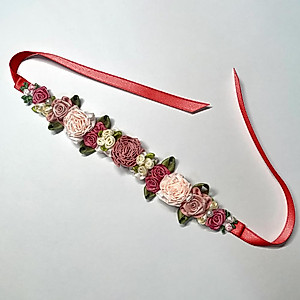 100 Yard Christmas Ribbon,1/4 Inch Red Ribbon for Gift Wrapping,Ribbon Double Faced Satin Ribbon for Flower Bouquet Hair Bow,Floral Fabric Ribbons for Crafts,Valentine Wedding Ribbon Decoration