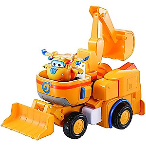 Super Wings - 7" Transforming 4-Pack - Jett, Donnie, Paul, and Astra | Airplane Toys Mini Figures Playset | Fun Preschool Toy Plane for 3 4 5 Year Old Boys and Girls | Birthday Gifts for Kids