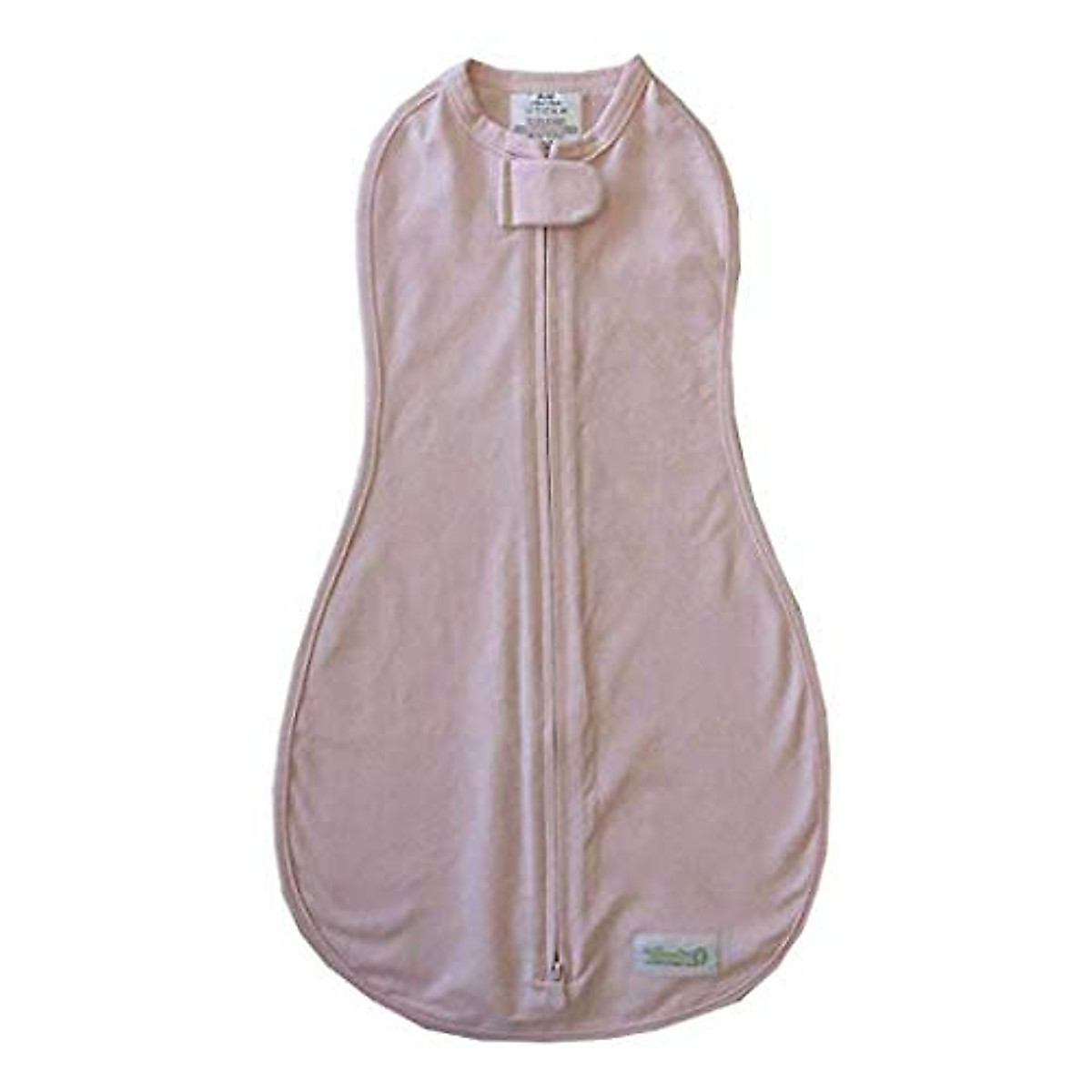 Woombie Original Baby Swaddling Blanket - Soothing, Cotton Baby Swaddle - Wearable Baby Blanket, Princess Pink, 5-13 lbs