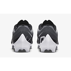 Nike Men's Vapor Edge Speed 360 Team Football Cleats, Black/White/Smoke Grey, 11.5