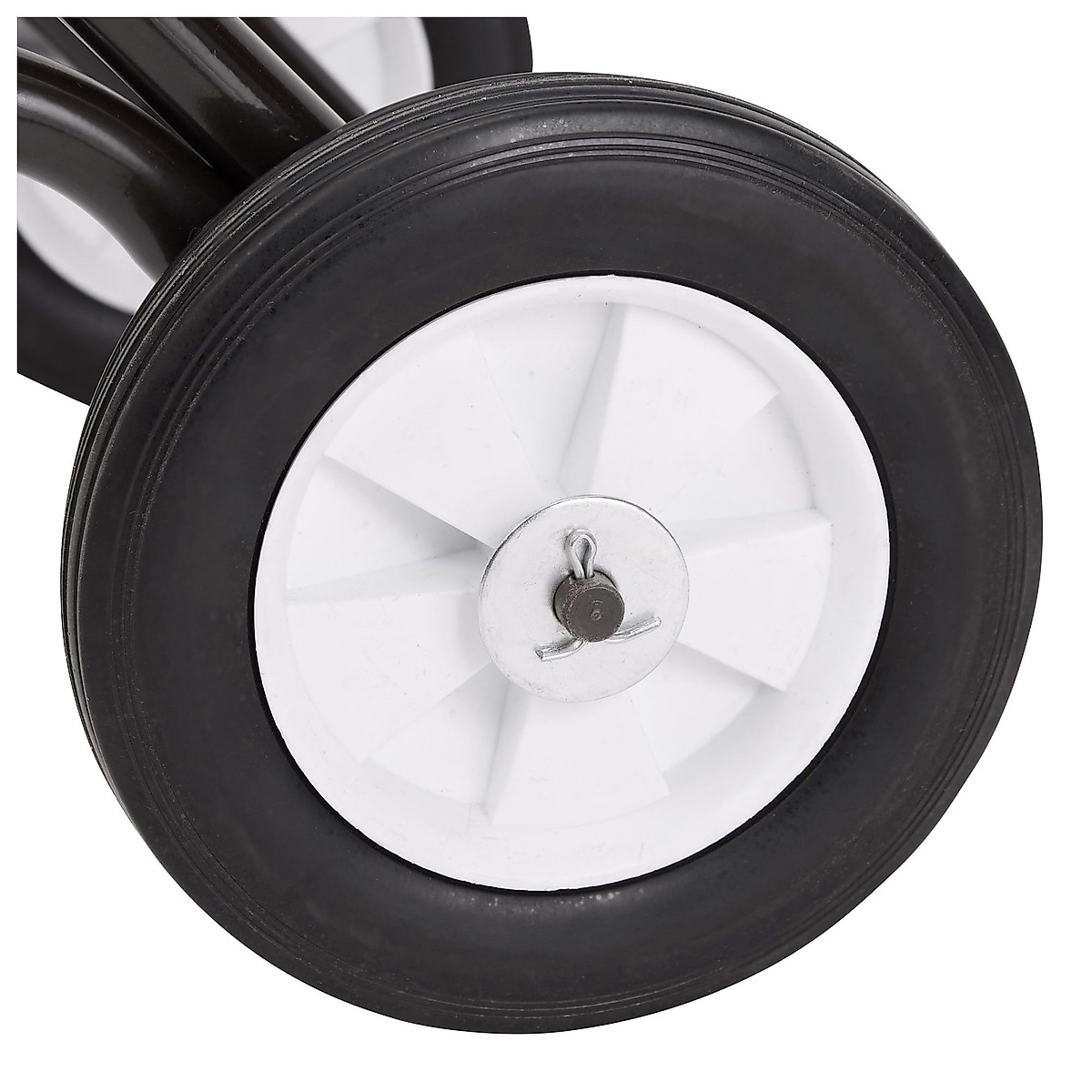 National Public Seating Powder Coated Steel Dolly for 9000 Chair - Dark Brown