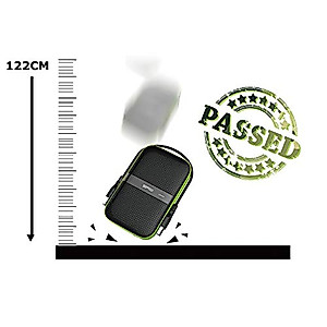 Silicon Power 2 TB External Portable Hard Drive Rugged Armor A60 Shockproof Water-Resistant 2.5-Inch USB 3.0, Military Grade MIL-STD-810G & IPX4, for PC/Mac/Xbox One/Xbox 360/PS4/PS4 Pro/PS4 Black