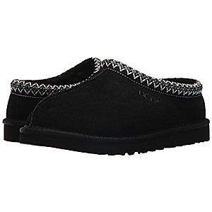 UGG Australia Men's Tasman Black Suede Slippers - 10 D(M) US