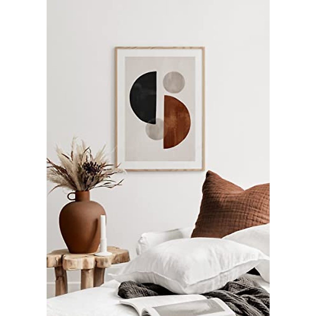Poster Store Abstract Shapes Set 20x28 - Mid Century Minimalist Poster Prints for Room, FSC-Certified Wall Art Decor (Set of 3)