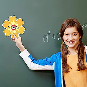 54 Pcs Spring Flower Cutouts Spring Time Cut-Outs for Party Classroom Decoration