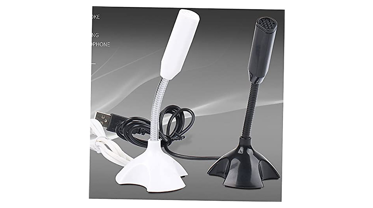 KOMBIUDA Portable USB Microphone for PC & Laptops
