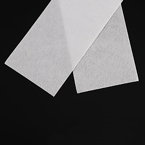 Depilatory Paper,100 Sheet Hair Removal Wax Paper Strips,Disposable Professional Hair Removal Tool Non-woven Waxing Strips,7.9’’ x 2.8’’
