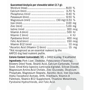 Bitch Pills | Dog Prenatal Vitamins | Prenatal Vitamins for Dogs | Prenatal for Dogs | Thomas Pet Earlier | 120 Tablets