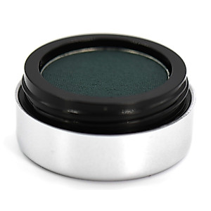 Pure Ziva Matte Forest Emerald Green Cake Eyeliner & Pressed Eyeshadow, Water Activated Powder; Gluten & Cruelty Free