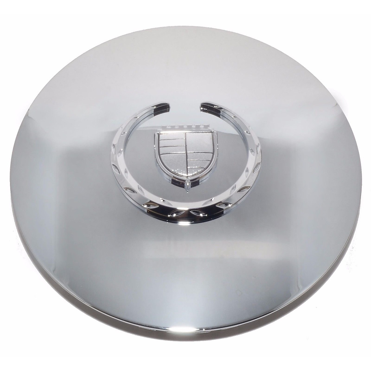 BB Auto New Chrome 17 inch 20 inch Wheel Hub Center Cap Replacement for 2003-2006 Cadillac Escalade ESV EXT Wreath Crest