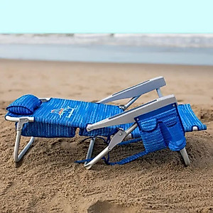 Tommy Bahama Backpack Beach Chair,Aluminum, (Sailfish and Palms)